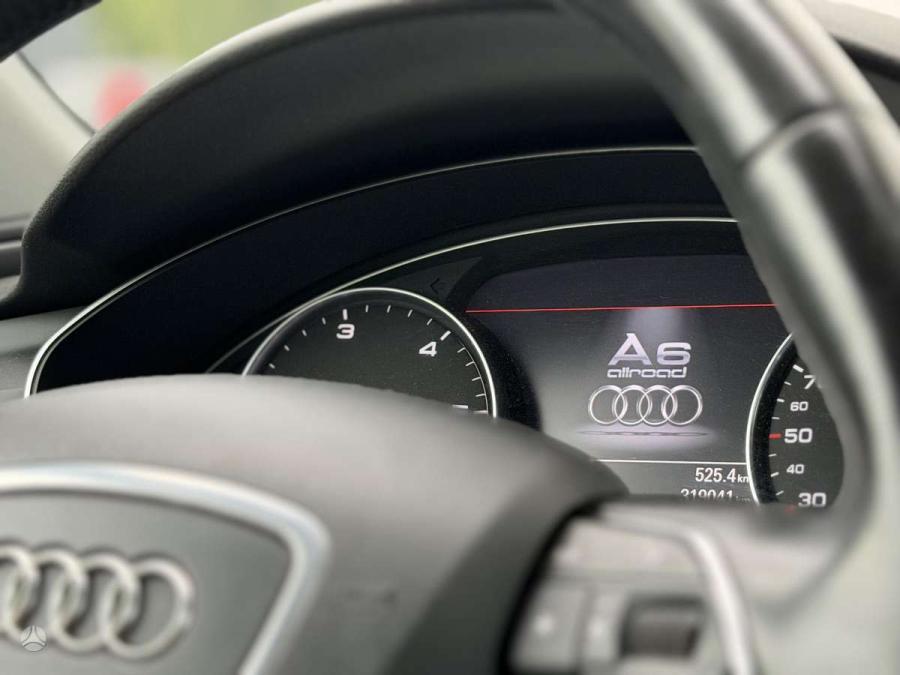 Audi A6 Allroad 2013 in Kaunas, with an engine capacity of 2.97 L and mileage of 312 thousand km for 11500 €, photo 13 on AUTOMOTO.COM.LV