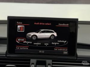 Audi A6 Allroad 2015 in Avizieniai, with an engine capacity of 3.00 L and mileage of 185 thousand km for 17800 €, photo 27 on AUTOMOTO.COM.LV