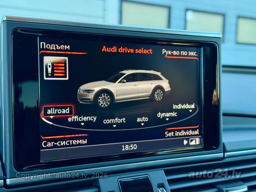Audi A6 Allroad 2016 in Tallinn, with an engine capacity of 3.00 L and mileage of 165 thousand km for 16000 €, photo 12 on AUTOMOTO.COM.LV