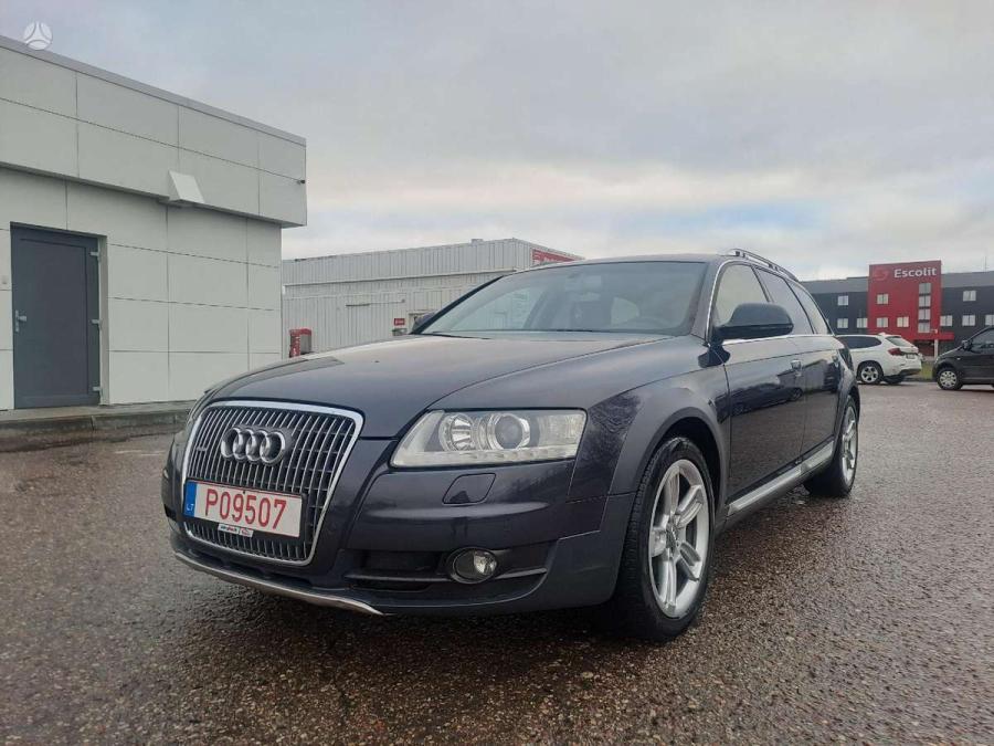 Violet Audi A6 Allroad 2010 in Klaipeda, with an engine capacity of 2.70 L and mileage of 347 thousand km for 5750 €, photo 3 on AUTOMOTO.COM.LV