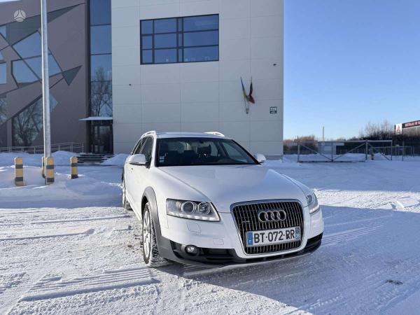 White Audi A6 Allroad 2011 in Siauliai, with an engine capacity of 2.97 L and mileage of 225 thousand km for 6300 €, photo 1 on AUTOMOTO.COM.LV