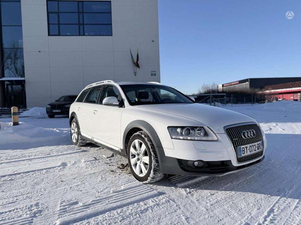 White Audi A6 Allroad 2011 in Siauliai, with an engine capacity of 2.97 L and mileage of 225 thousand km for 6300 €, photo 2 on AUTOMOTO.COM.LV