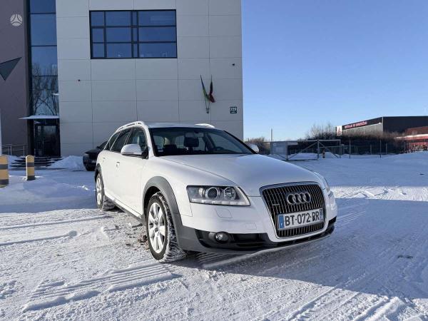 White Audi A6 Allroad 2011 in Siauliai, with an engine capacity of 2.97 L and mileage of 225 thousand km for 6300 €, photo 3 on AUTOMOTO.COM.LV