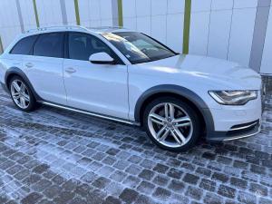 White Audi A6 Allroad 2012 in Raseiniai, with an engine capacity of 2.97 L and mileage of 253 thousand km for 12000 €, photo 8 on AUTOMOTO.COM.LV