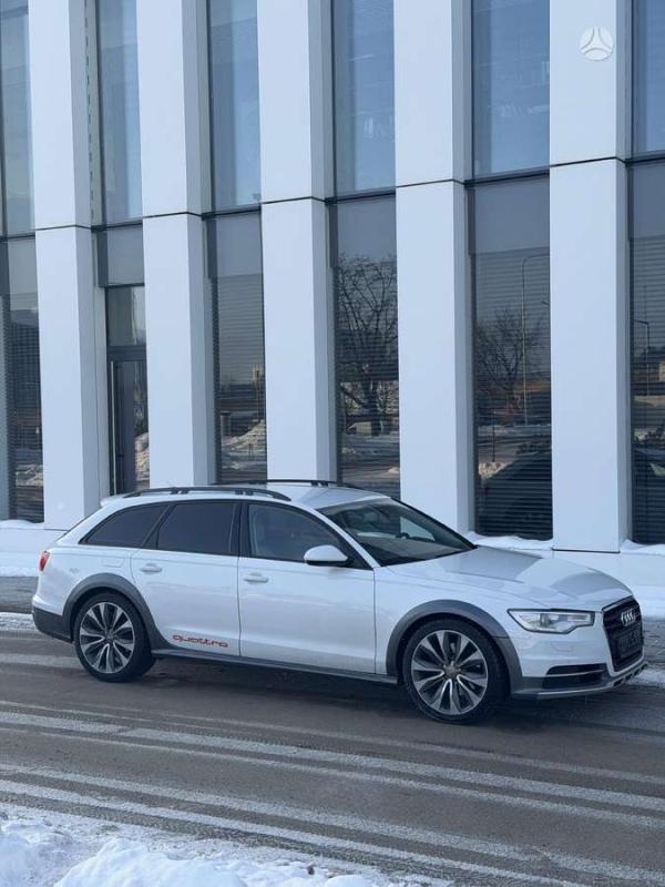 Balts Audi A6 Allroad 2012 Viļņa, ar dzinēja tilpumu 3.00 L un nobraukumu 261 tūkst. km par 9990 €, foto 2 vietnē AUTOMOTO.COM.LV