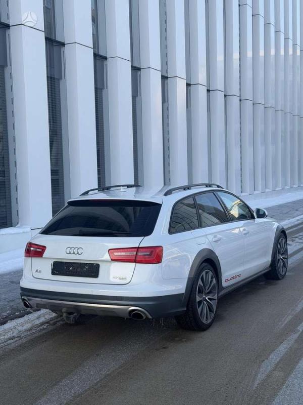 Balts Audi A6 Allroad 2012 Viļņa, ar dzinēja tilpumu 3.00 L un nobraukumu 261 tūkst. km par 9990 €, foto 4 vietnē AUTOMOTO.COM.LV