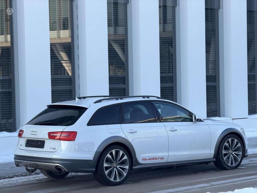 Balts Audi A6 Allroad 2012 Viļņa, ar dzinēja tilpumu 3.00 L un nobraukumu 261 tūkst. km par 9990 €, foto 10 vietnē AUTOMOTO.COM.LV