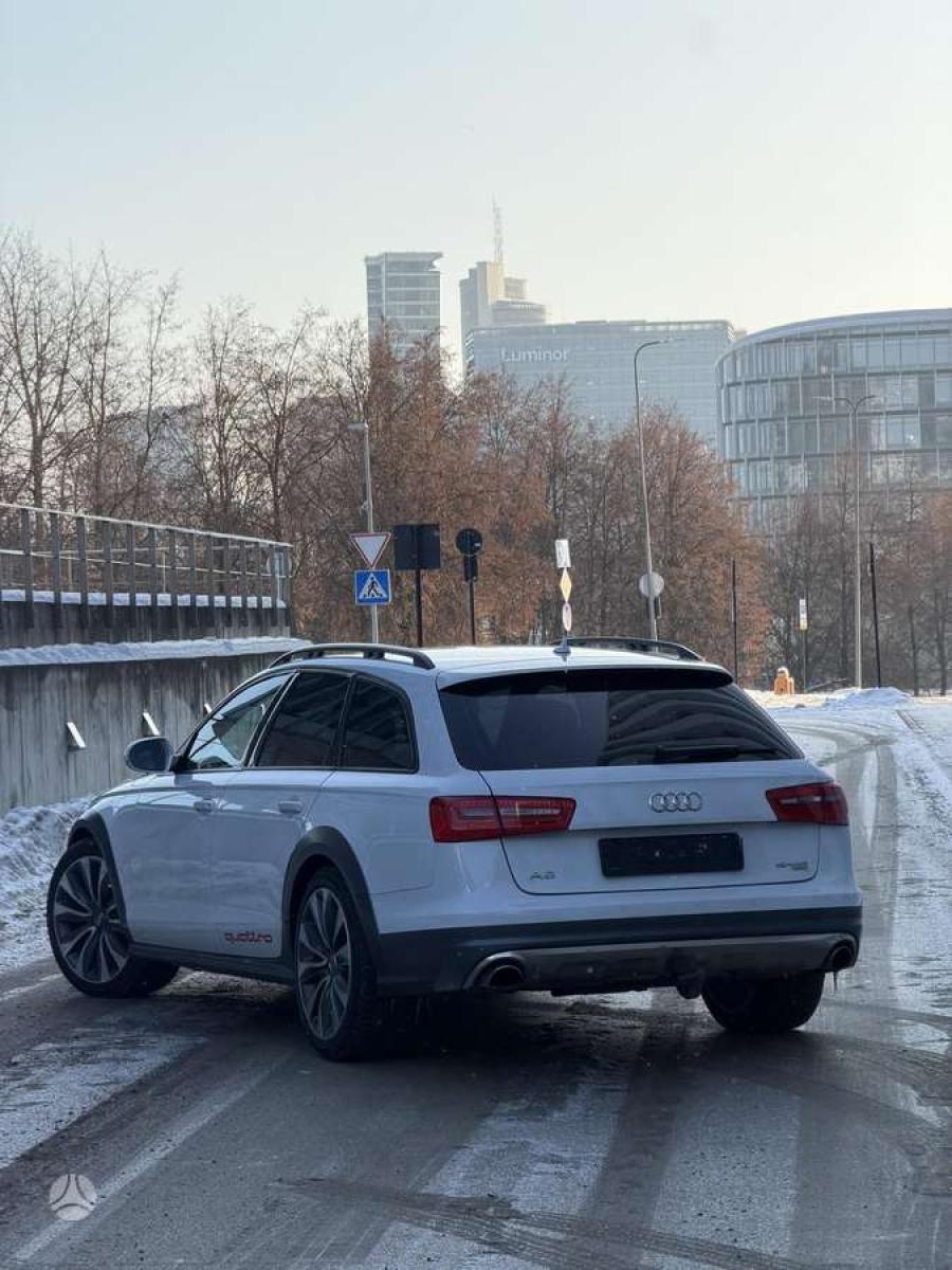 Balts Audi A6 Allroad 2012 Viļņa, ar dzinēja tilpumu 3.00 L un nobraukumu 261 tūkst. km par 9990 €, foto 14 vietnē AUTOMOTO.COM.LV