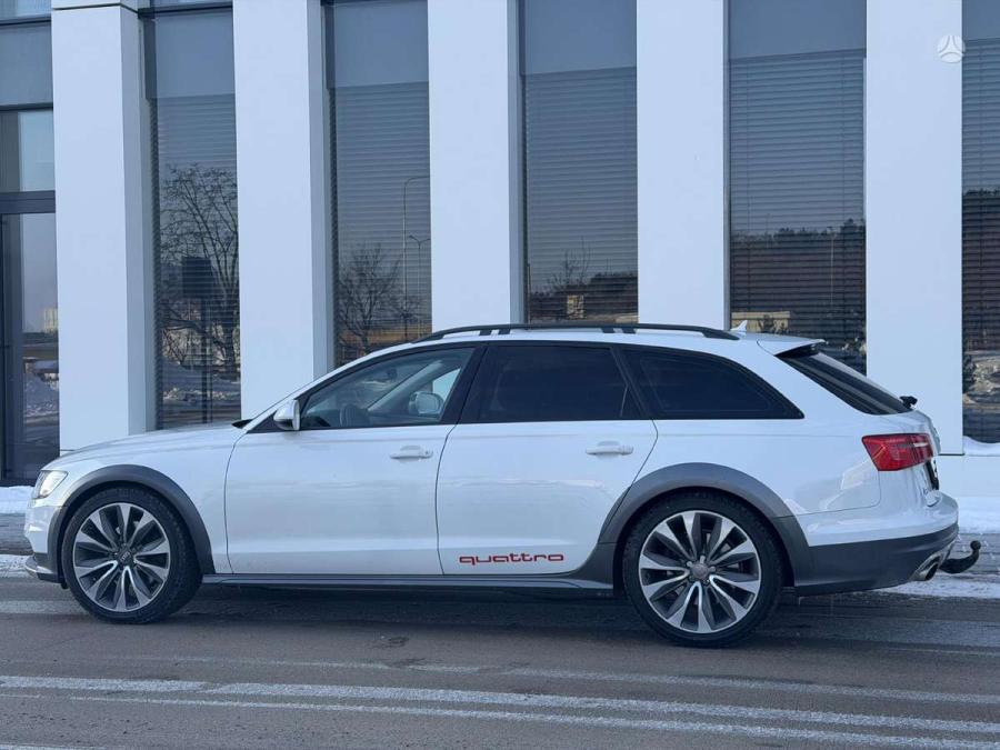 Balts Audi A6 Allroad 2012 Viļņa, ar dzinēja tilpumu 3.00 L un nobraukumu 261 tūkst. km par 9990 €, foto 17 vietnē AUTOMOTO.COM.LV