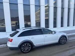 White Audi A6 Allroad 2012 in Vilnius, with an engine capacity of 3.00 L and mileage of 261 thousand km for 8999 €, photo 4 on AUTOMOTO.COM.LV