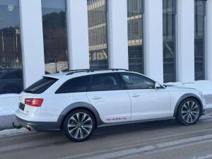 White Audi A6 Allroad 2012 in Vilnius, with an engine capacity of 3.00 L and mileage of 261 thousand km for 8999 €, photo 13 on AUTOMOTO.COM.LV