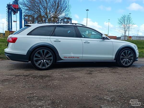 White Audi A6 Allroad 2012 in Klaipeda, with an engine capacity of 3.00 L and mileage of 263 thousand km for 11500 €, photo 7 on AUTOMOTO.COM.LV