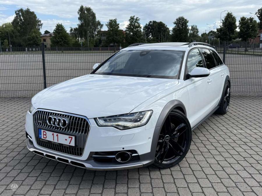 Balts Audi A6 Allroad 2012 Joniškis, ar dzinēja tilpumu 2.97 L un nobraukumu 185 tūkst. km par 14250 €, foto 3 vietnē AUTOMOTO.COM.LV