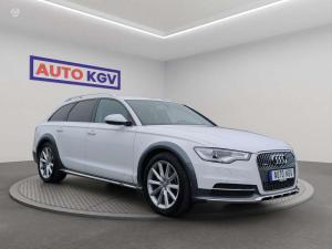 White Audi A6 Allroad 2012 in Vilnius, with an engine capacity of 3.00 L and mileage of 301 thousand km for 6999 €, photo 8 on AUTOMOTO.COM.LV