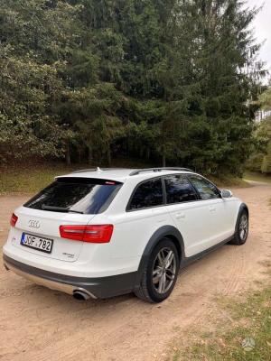 White Audi A6 Allroad 2013 in Utena, with an engine capacity of 2.97 L and mileage of 333 thousand km for 12500 €, photo 6 on AUTOMOTO.COM.LV