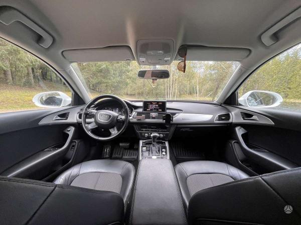 White Audi A6 Allroad 2013 in Utena, with an engine capacity of 2.97 L and mileage of 333 thousand km for 12500 €, photo 7 on AUTOMOTO.COM.LV