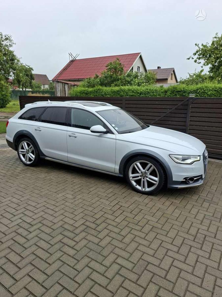 Balts Audi A6 Allroad 2014 Šilutė, ar dzinēja tilpumu 2.97 L un nobraukumu 244 tūkst. km par 8600 €, foto 4 vietnē AUTOMOTO.COM.LV