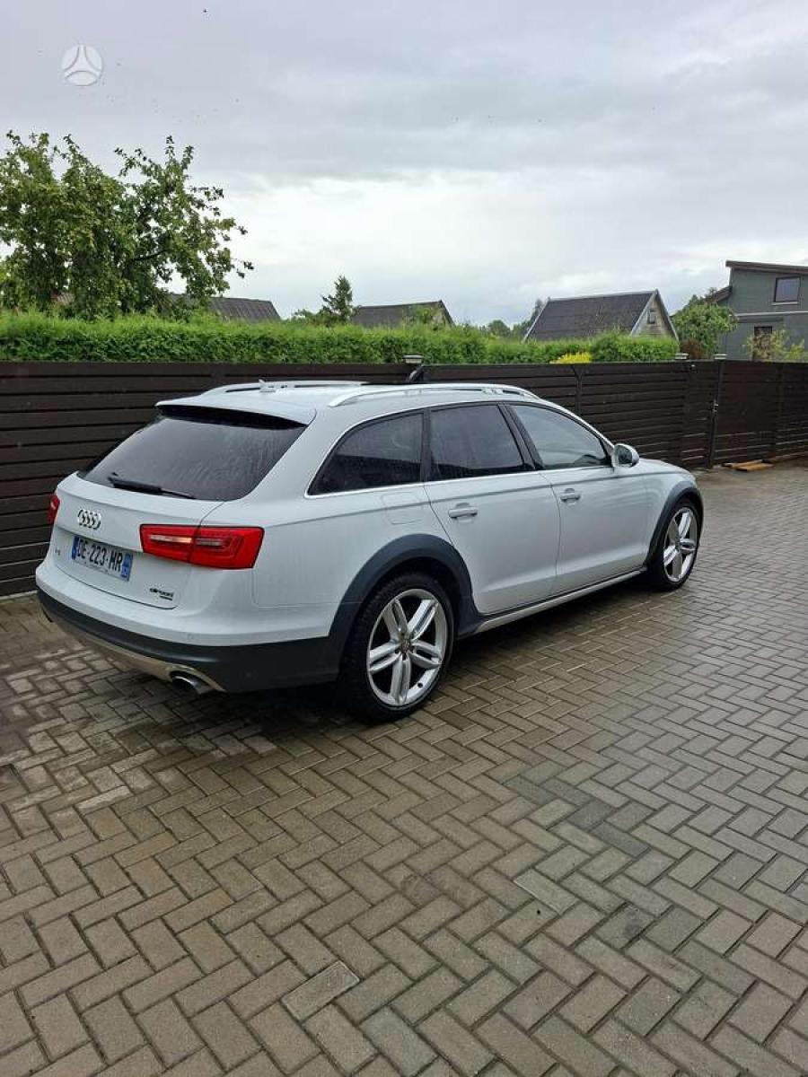 Balts Audi A6 Allroad 2014 Šilutė, ar dzinēja tilpumu 2.97 L un nobraukumu 244 tūkst. km par 8600 €, foto 5 vietnē AUTOMOTO.COM.LV