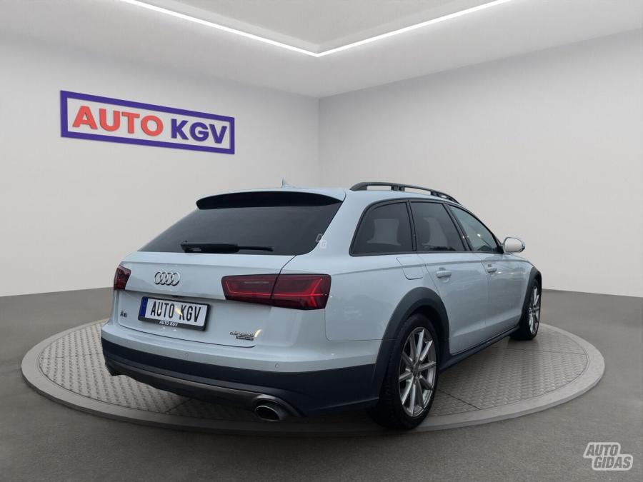 White Audi A6 Allroad 2015 in Vilnius, with an engine capacity of 3.00 L and mileage of 330 thousand km for 14999 €, photo 4 on AUTOMOTO.COM.LV