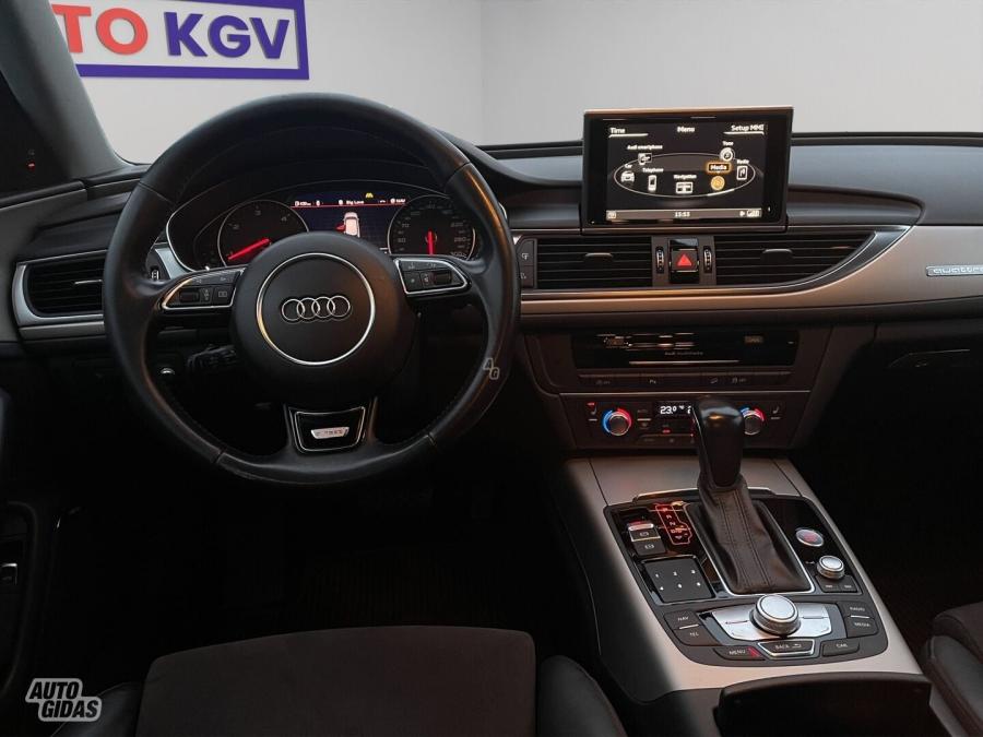 White Audi A6 Allroad 2015 in Vilnius, with an engine capacity of 3.00 L and mileage of 330 thousand km for 14999 €, photo 11 on AUTOMOTO.COM.LV