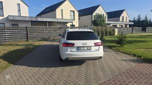 White Audi A6 Allroad 2015 in Vilnius, with an engine capacity of 2.97 L and mileage of 335 thousand km for 13700 €, photo 8 on AUTOMOTO.COM.LV
