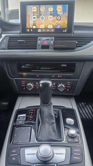 White Audi A6 Allroad 2015 in Vilnius, with an engine capacity of 2.97 L and mileage of 335 thousand km for 13700 €, photo 12 on AUTOMOTO.COM.LV