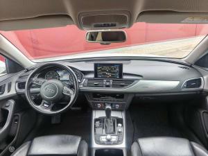 White Audi A6 Allroad 2015 in Kaunas, with an engine capacity of 2.97 L and mileage of 298 thousand km for 13950 €, photo 9 on AUTOMOTO.COM.LV