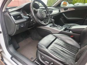 White Audi A6 Allroad 2015 in Kaunas, with an engine capacity of 2.97 L and mileage of 298 thousand km for 13950 €, photo 10 on AUTOMOTO.COM.LV