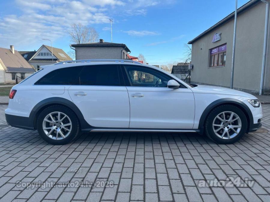 White Audi A6 Allroad 2016 in Voru, with an engine capacity of 3.00 L and mileage of 217 thousand km for 13800 €, photo 3 on AUTOMOTO.COM.LV