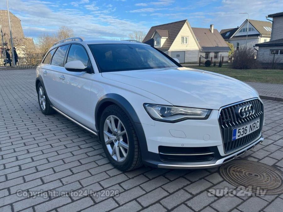 White Audi A6 Allroad 2016 in Voru, with an engine capacity of 3.00 L and mileage of 217 thousand km for 13800 €, photo 4 on AUTOMOTO.COM.LV