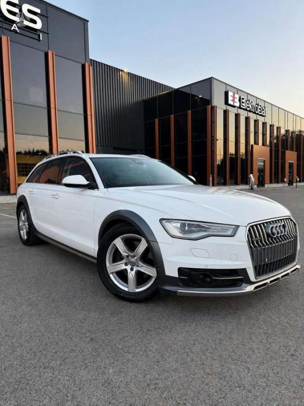 Balts Audi A6 Allroad 2016 Kauņa, ar dzinēja tilpumu 2.97 L un nobraukumu 218 tūkst. km par 15999 €, foto 1 vietnē AUTOMOTO.COM.LV
