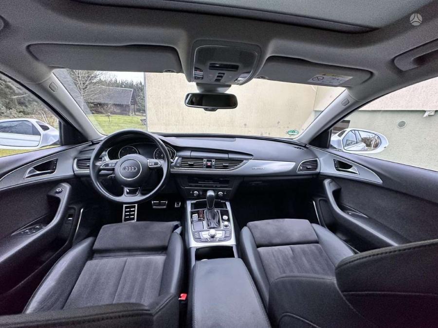 White Audi A6 Allroad 2017 in Taurage, with an engine capacity of 2.97 L and mileage of 160 thousand km for 17900 €, photo 6 on AUTOMOTO.COM.LV