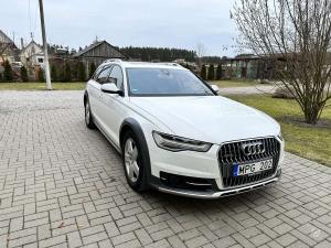 White Audi A6 Allroad 2017 in Taurage, with an engine capacity of 2.97 L and mileage of 160 thousand km for 17900 €, photo 9 on AUTOMOTO.COM.LV