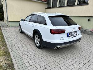 White Audi A6 Allroad 2017 in Taurage, with an engine capacity of 2.97 L and mileage of 160 thousand km for 17900 €, photo 12 on AUTOMOTO.COM.LV