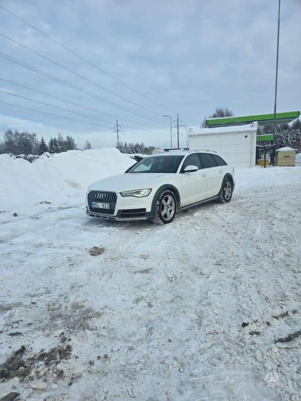 Balts Audi A6 Allroad 2017 Viļņa, ar dzinēja tilpumu 2.97 L un nobraukumu 303 tūkst. km par 14900 €, foto 5 vietnē AUTOMOTO.COM.LV
