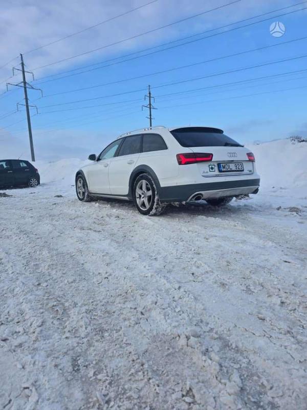 Balts Audi A6 Allroad 2017 Viļņa, ar dzinēja tilpumu 2.97 L un nobraukumu 303 tūkst. km par 14900 €, foto 6 vietnē AUTOMOTO.COM.LV