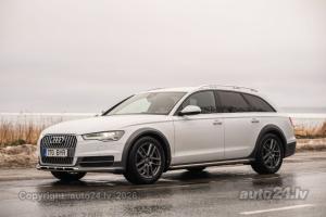 White Audi A6 Allroad 2017 in Tallinn, with an engine capacity of 3.00 L and mileage of 197 thousand km for 23000 €, photo  on AUTOMOTO.COM.LV