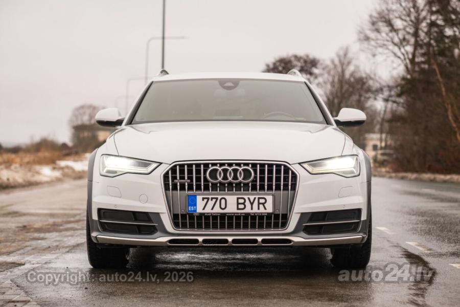 White Audi A6 Allroad 2017 in Tallinn, with an engine capacity of 3.00 L and mileage of 197 thousand km for 23000 €, photo 5 on AUTOMOTO.COM.LV
