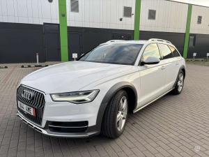 Balts Audi A6 Allroad 2017 Raseiniai, ar dzinēja tilpumu 2.97 L un nobraukumu 170 tūkst. km par 16450 €, foto  vietnē AUTOMOTO.COM.LV