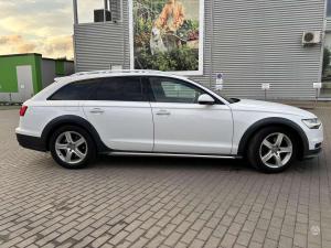 White Audi A6 Allroad 2017 in Raseiniai, with an engine capacity of 2.97 L and mileage of 170 thousand km for 16450 €, photo 5 on AUTOMOTO.COM.LV