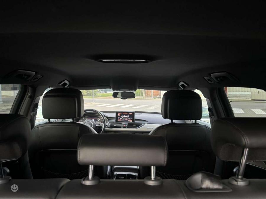 White Audi A6 Allroad 2017 in Raseiniai, with an engine capacity of 2.97 L and mileage of 170 thousand km for 16450 €, photo 15 on AUTOMOTO.COM.LV