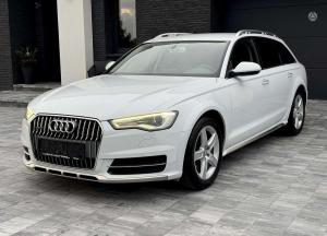 White Audi A6 Allroad 2017 in Vilkaviskis, with an engine capacity of 2.97 L and mileage of 229 thousand km for 12500 €, photo  on AUTOMOTO.COM.LV
