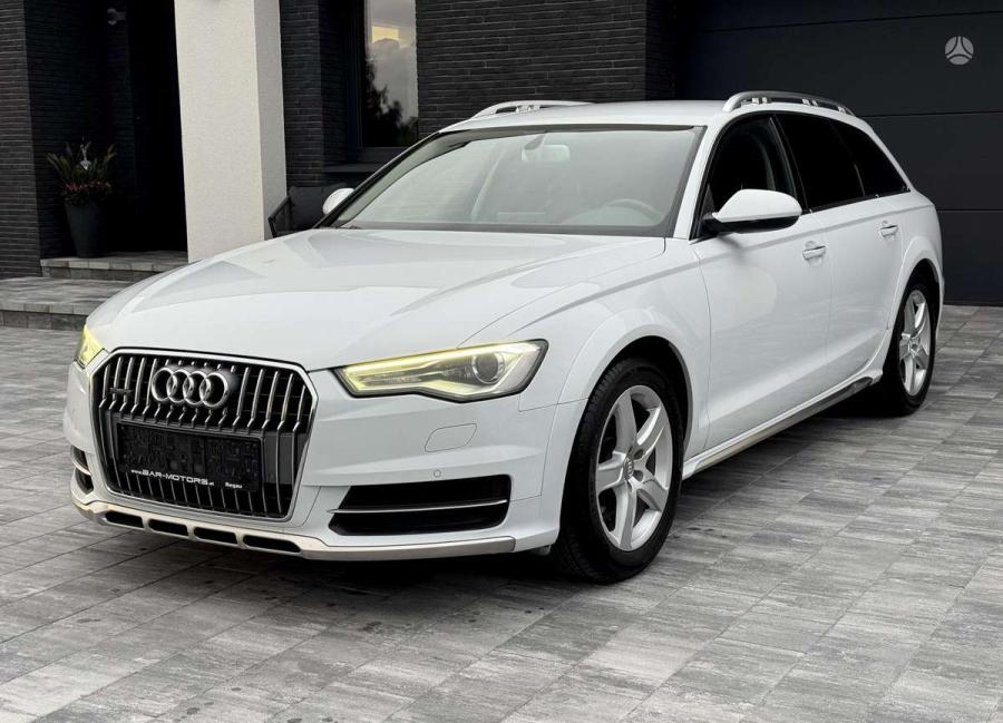 Balts Audi A6 Allroad 2017 Vilkaviškis, ar dzinēja tilpumu 2.97 L un nobraukumu 229 tūkst. km par 12500 €, foto 1 vietnē AUTOMOTO.COM.LV