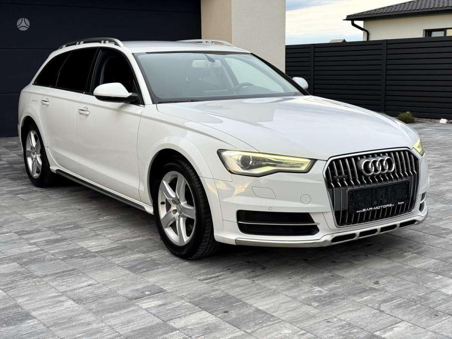 Balts Audi A6 Allroad 2017 Vilkaviškis, ar dzinēja tilpumu 2.97 L un nobraukumu 229 tūkst. km par 12500 €, foto 4 vietnē AUTOMOTO.COM.LV