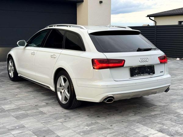 White Audi A6 Allroad 2017 in Vilkaviskis, with an engine capacity of 2.97 L and mileage of 229 thousand km for 12500 €, photo 7 on AUTOMOTO.COM.LV