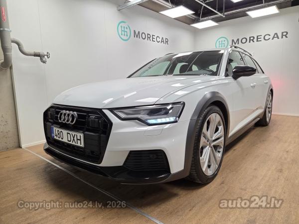 White Audi A6 Allroad 2019 in Tallinn, with an engine capacity of 3.00 L and mileage of 153 thousand km for 27900 €, photo 3 on AUTOMOTO.COM.LV