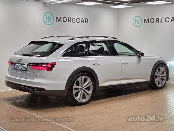 White Audi A6 Allroad 2019 in Tallinn, with an engine capacity of 3.00 L and mileage of 153 thousand km for 27900 €, photo 4 on AUTOMOTO.COM.LV