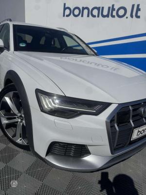 White Audi A6 Allroad 2019 in Kaunas, with an engine capacity of 2.97 L and mileage of 229 thousand km for 28499 €, photo 4 on AUTOMOTO.COM.LV