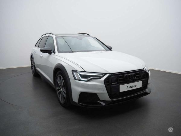 White Audi A6 Allroad 2020 in Vilnius, with an engine capacity of 2.97 L and mileage of 154 thousand km for 37500 €, photo 3 on AUTOMOTO.COM.LV