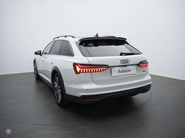 White Audi A6 Allroad 2020 in Vilnius, with an engine capacity of 2.97 L and mileage of 154 thousand km for 37500 €, photo 6 on AUTOMOTO.COM.LV